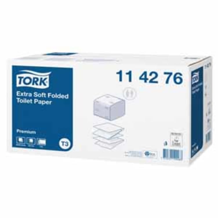 Toalettpapir Tork premium mykt 2L ark H3(6) - Kontorspar